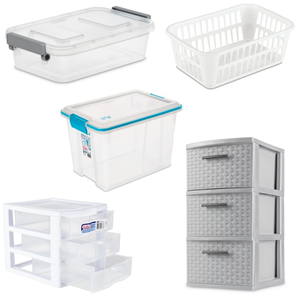 Trash cans, from $0.98 | Storage Containers, from $1+ | Smart Savers