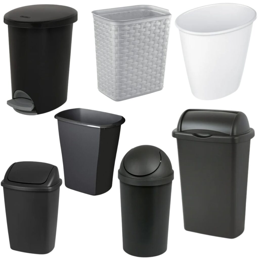 Trash cans, from $0.98 | Storage Containers, from $1+ | Smart Savers