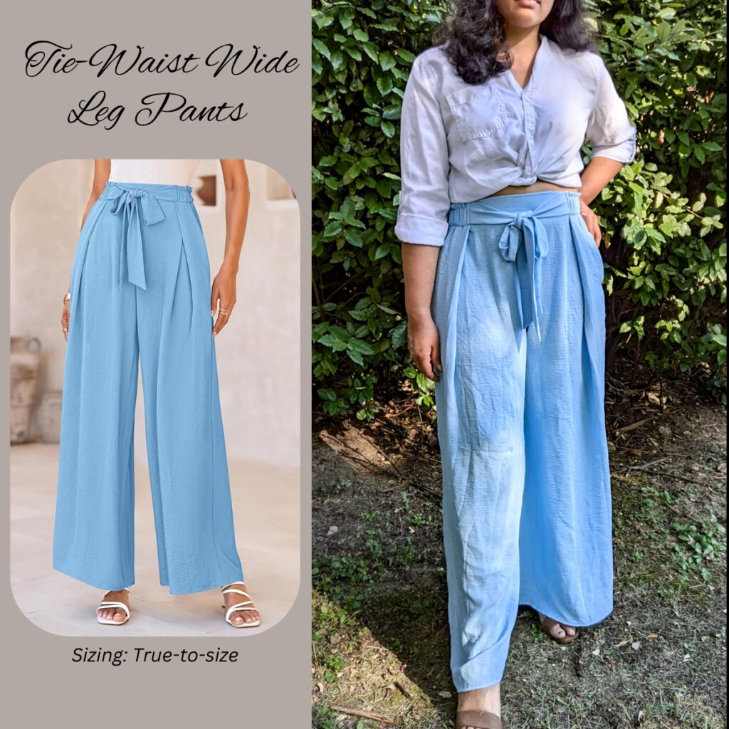 Women's Wide Leg Pants 50% | Eyelet Top 50% off | Swiss Dot Midi Dress ...