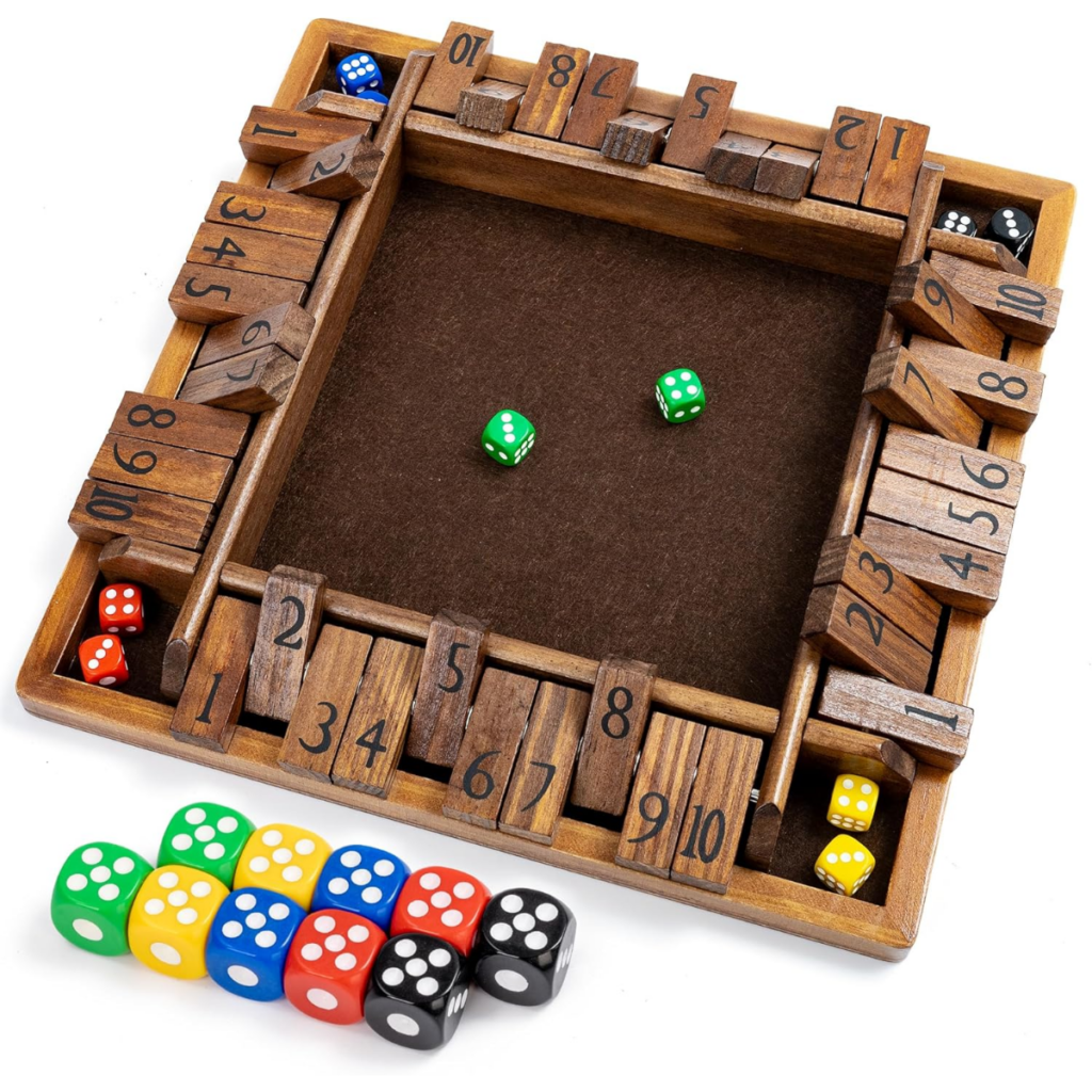 Shut The Box $14+ | 20 Color Puff Paint $14 | Marble Run Starter Set ...