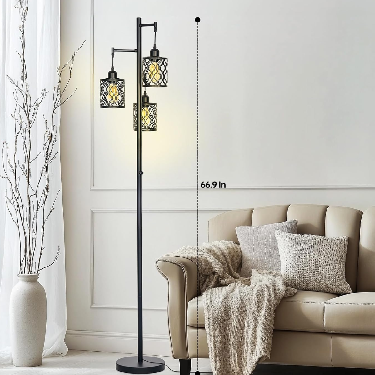 3-bulb floor lamp, $19+ | Smart Savers