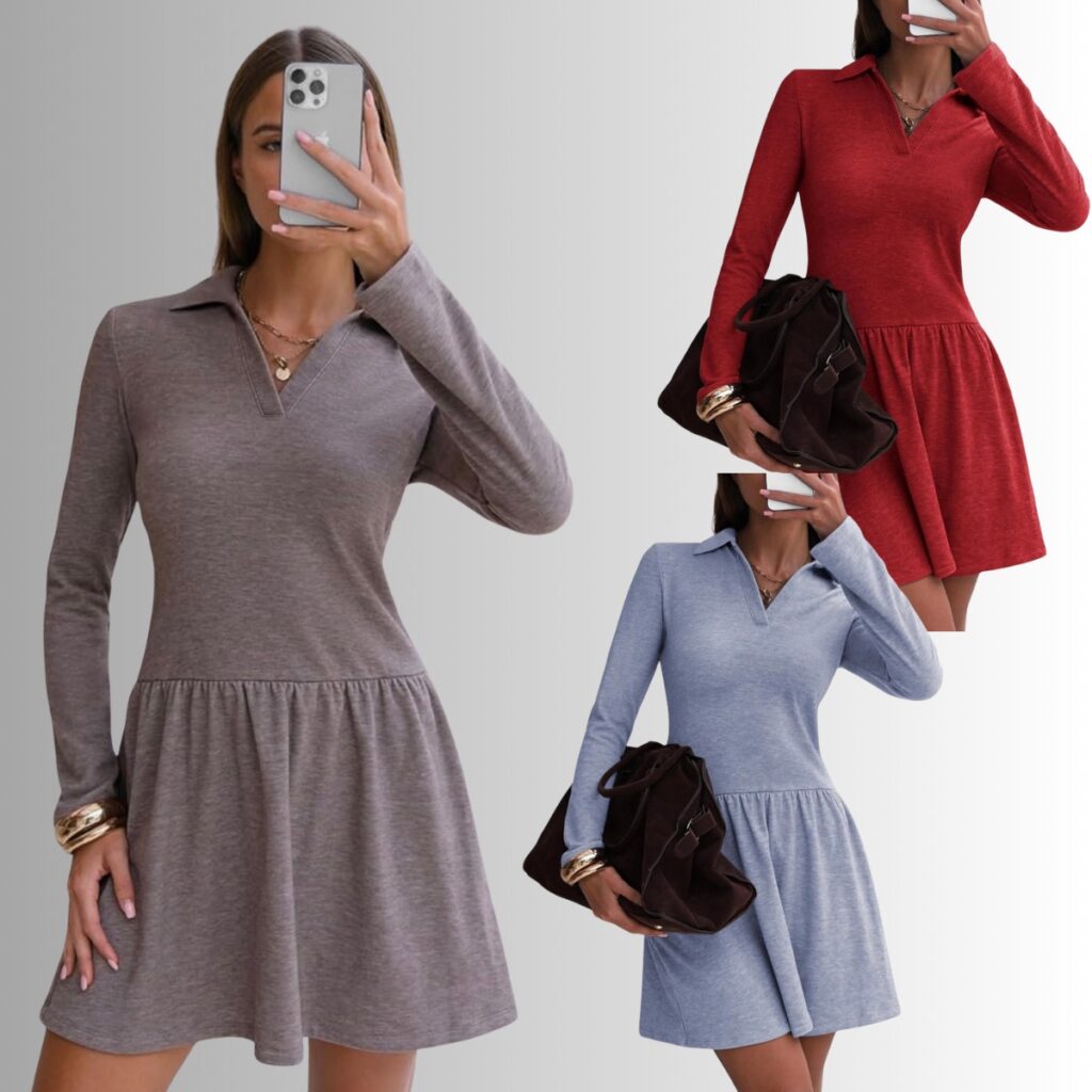 Women’s Solid Fall Dresses $9-$13+ | Smart Savers