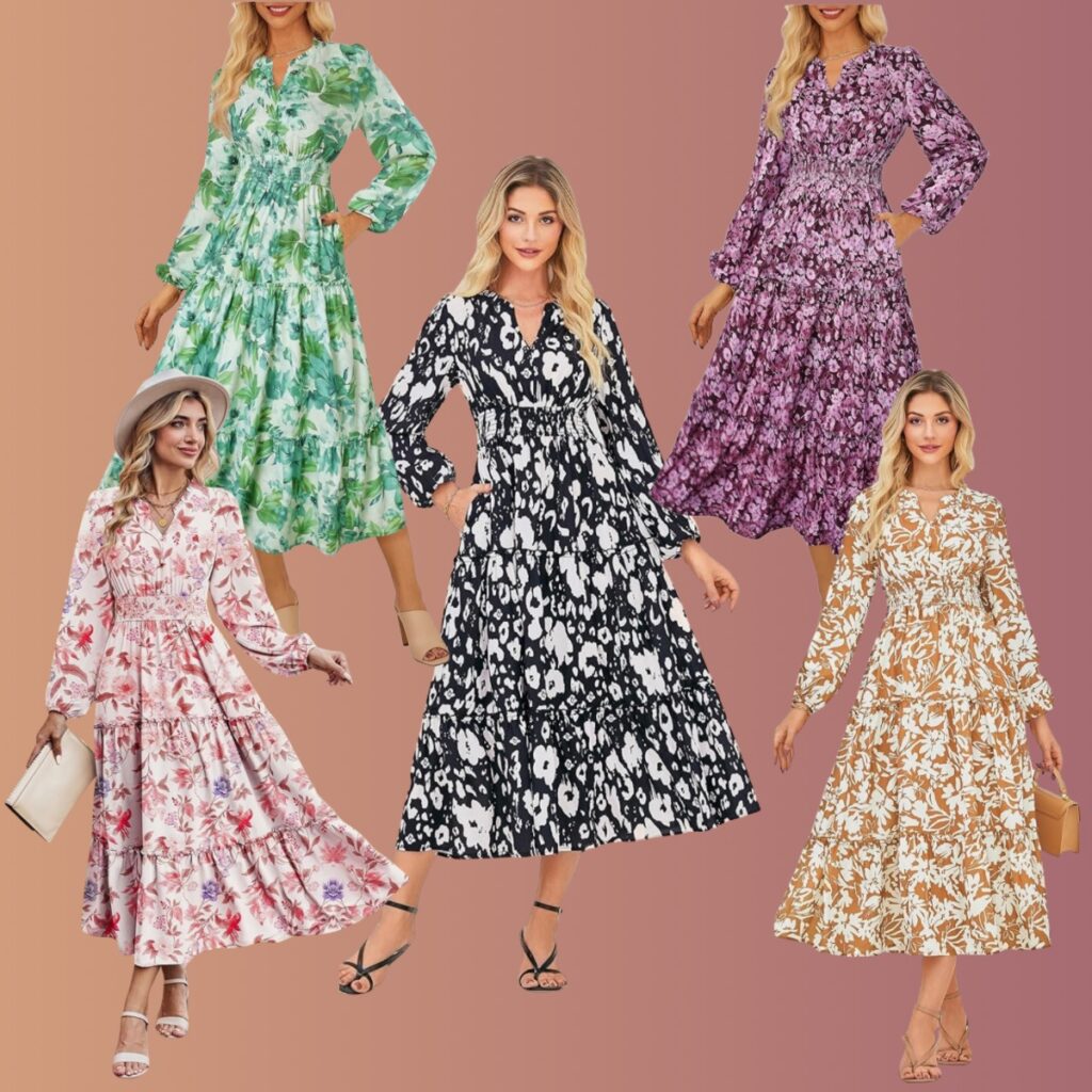 Women’s Long Print Dresses $17+ | Smart Savers