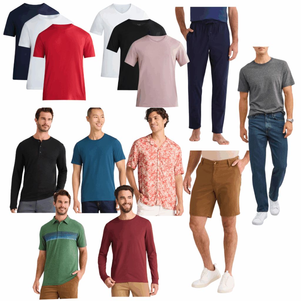 Men's Apparel from $4 at Walmart | Smart Savers