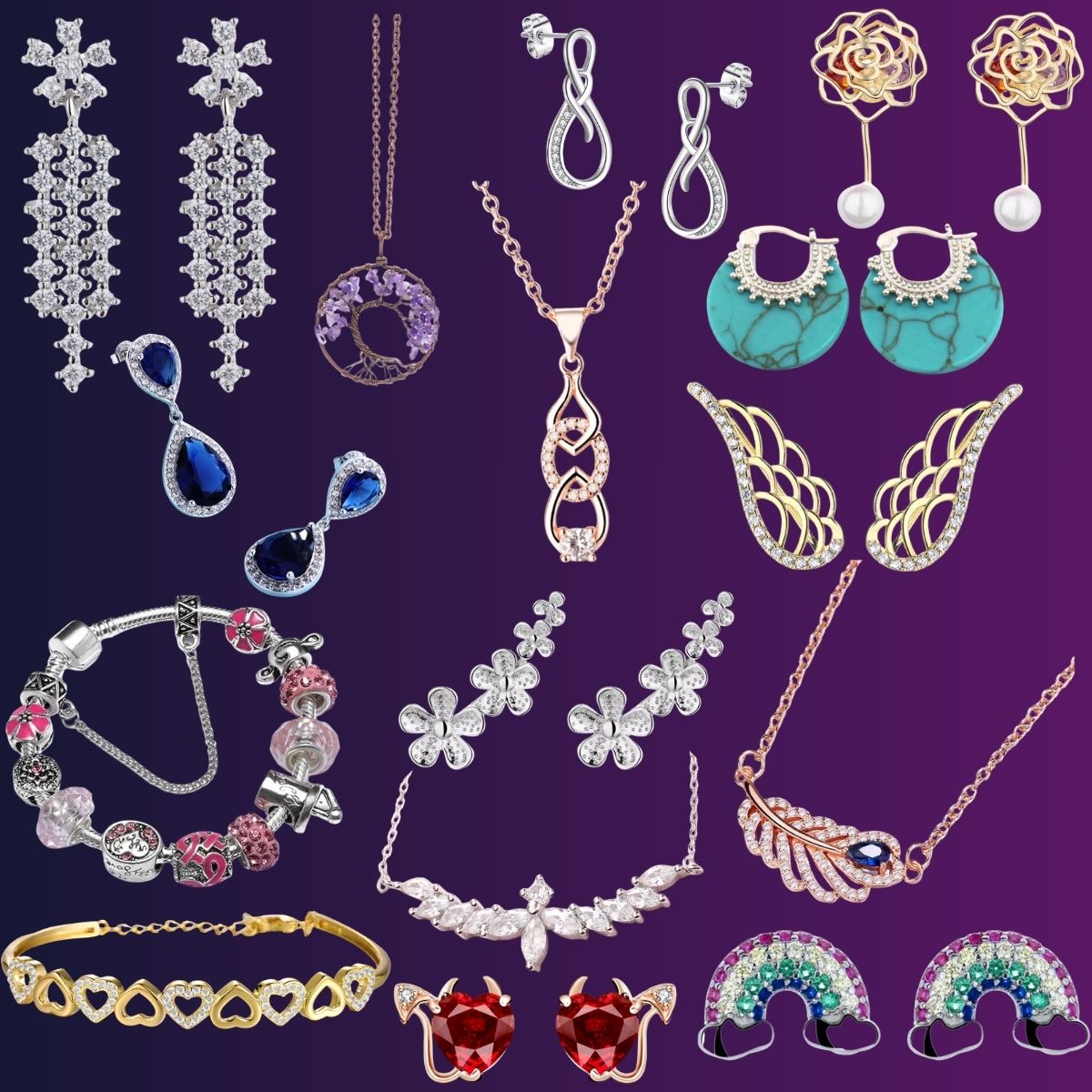 Beautiful fashion jewelry finds from as low as $9+ | Smart Savers