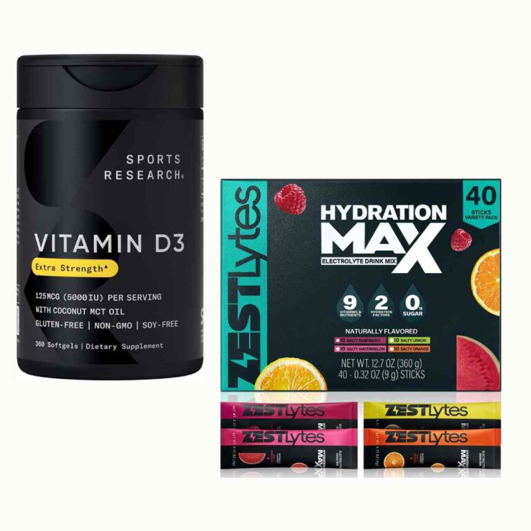 Vitamin D3 w/Coconut MCT Oil for $17+|Hydrate Electrolytes Powder ...