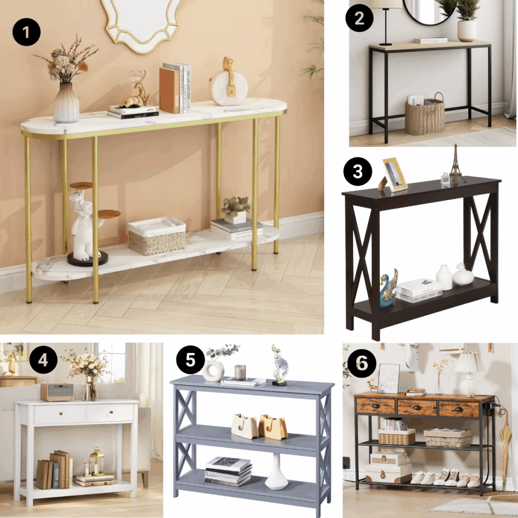 Entryway/Console Tables from $26 | Smart Savers