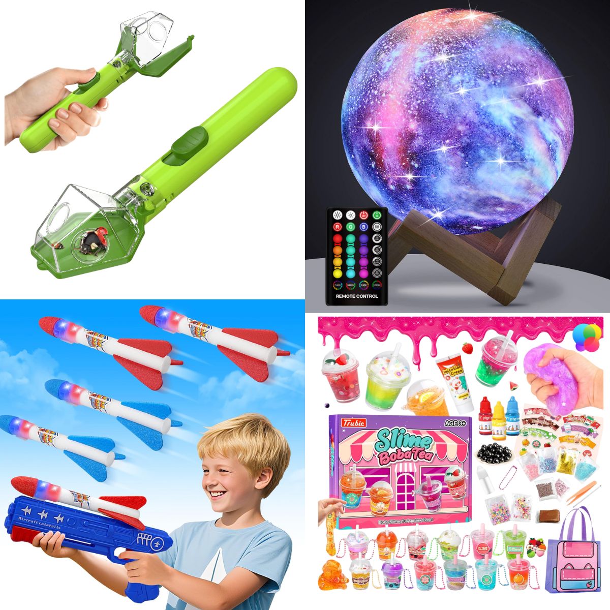 Insect trap kit $5+| Moon lamp $7+| 3 Pk Rocket launcher $9+| 46 Pcs ...