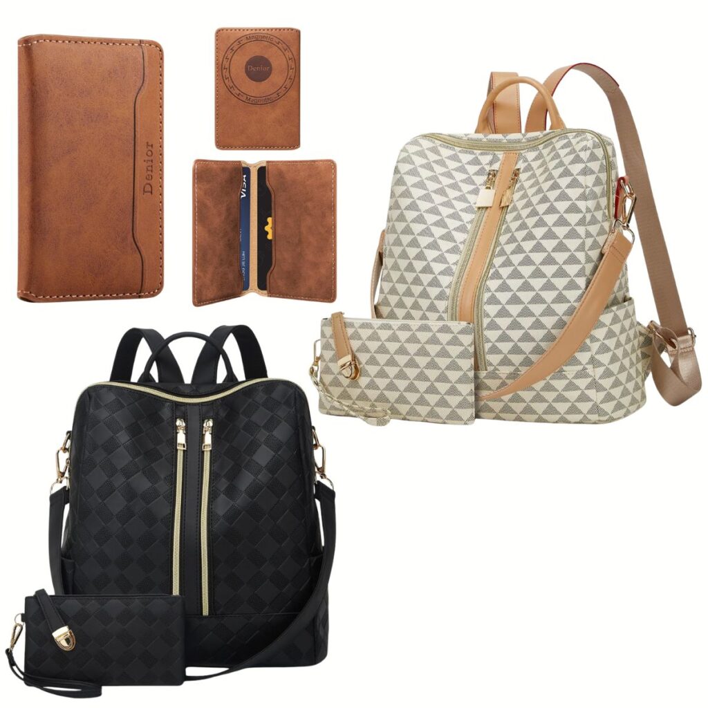 Magnetic card phone wallet holder $5+|2 Pc Travel backpack $14+ | Smart ...