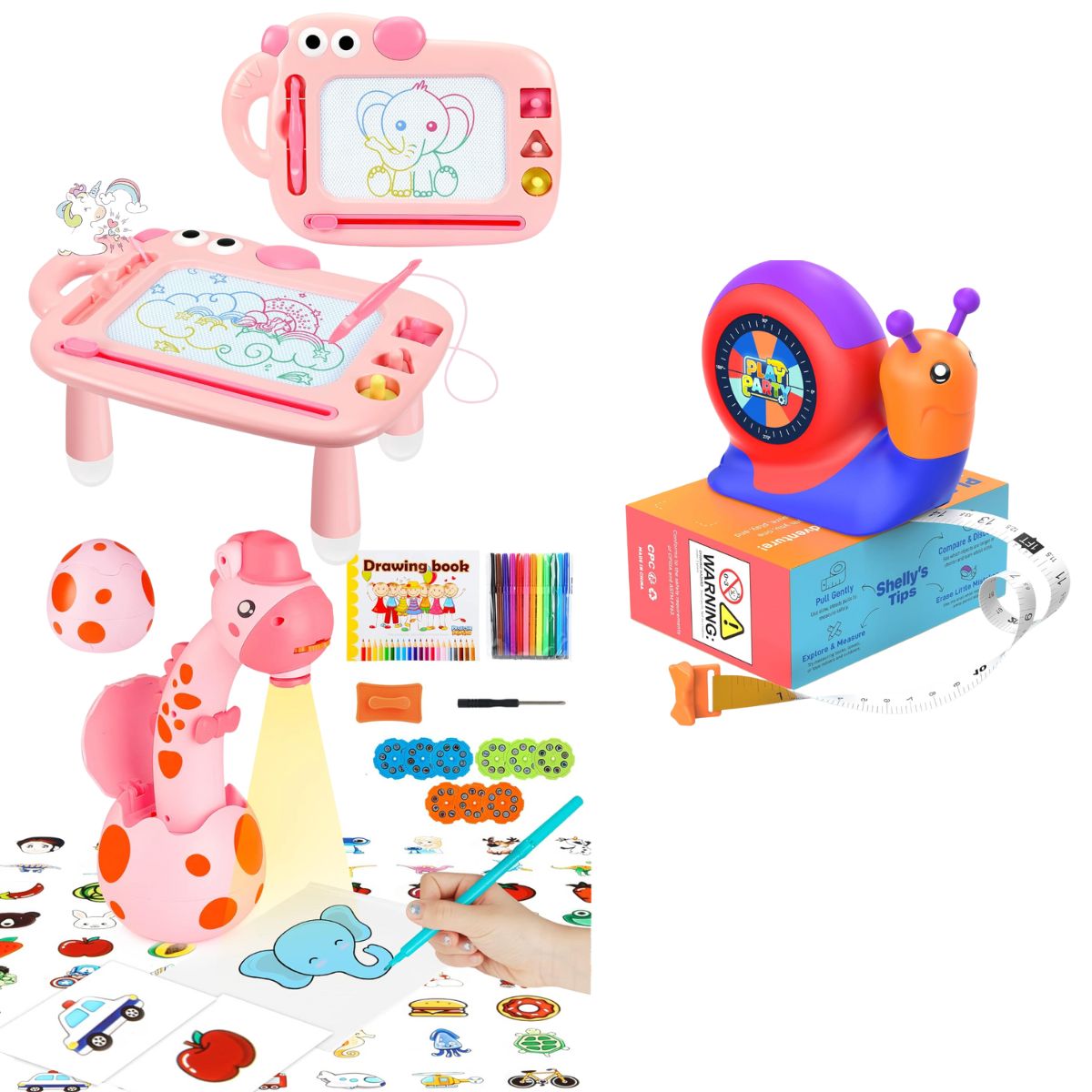 8ft Tape measure $4+| Magnetic drawing board $9+| Drawing projector $11 ...