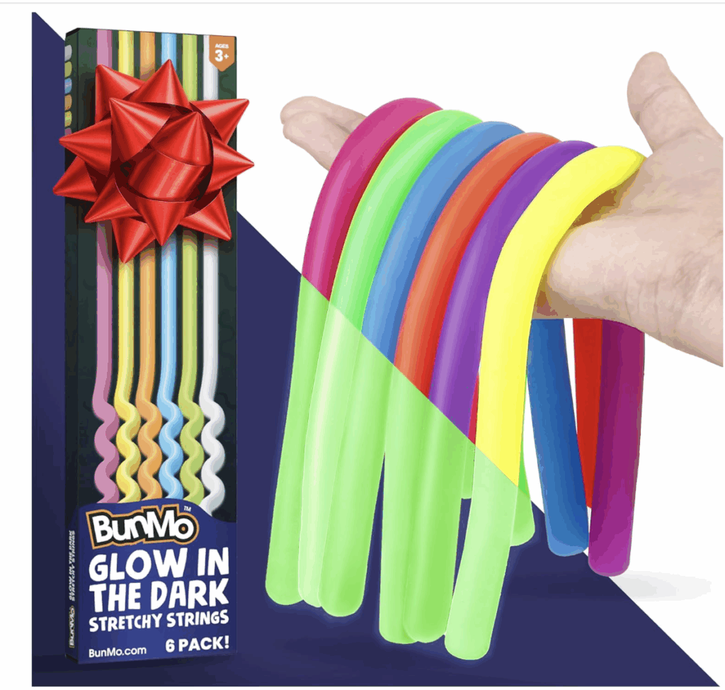 Stretchy sensory string $5+| Liquid motion bubbler $5+| 280 Pc Glow in ...