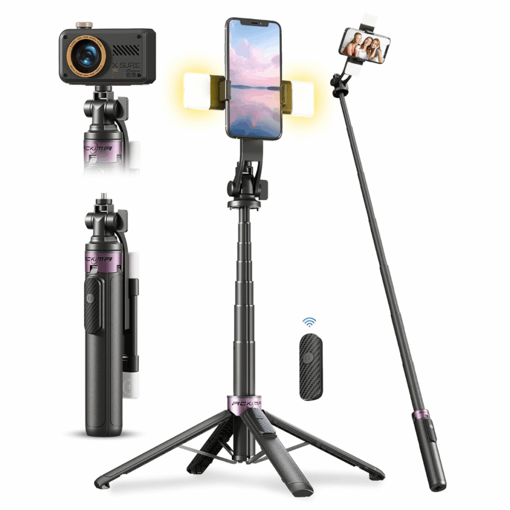 Steam Iron for Clothes $14+ | Selfie Stick Tripod with Light $11 ...
