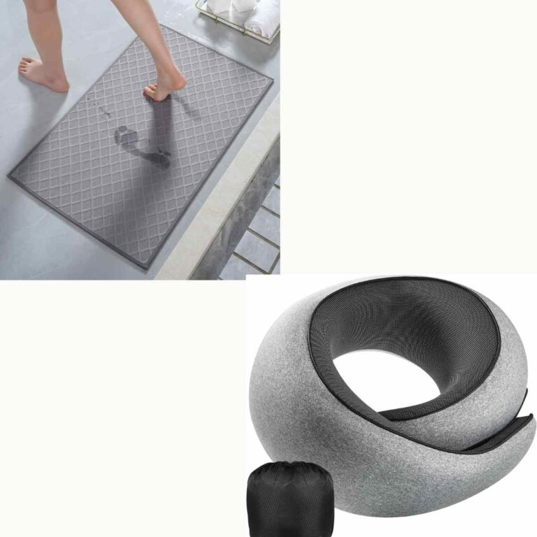 Memory Foam Neck Pillow for $10+| Ultra Thin Bath Mat for $9+ | Smart ...