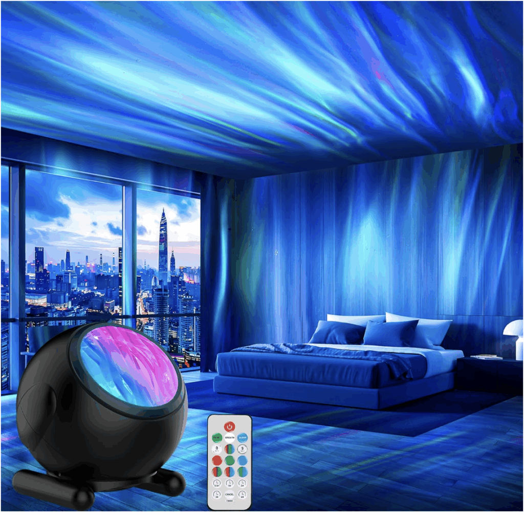 Aurora night light projector $8+| Toddle busy wall board $11+| Portable ...