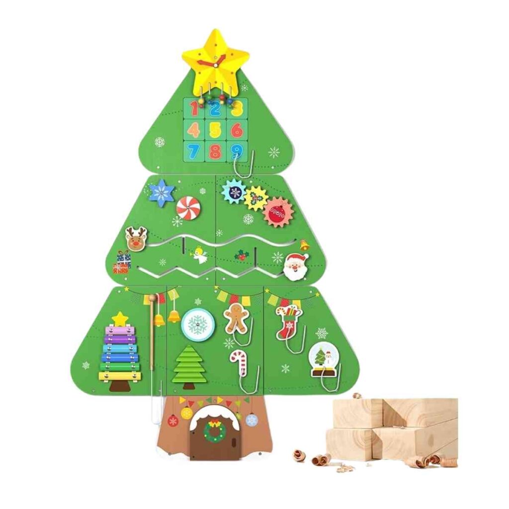 Wooden Wall Busy Board Panels for $24+| 2 in 1 Water Doodle Mat for $9 ...