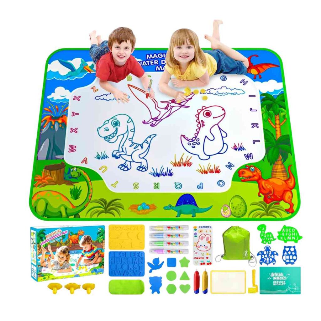 Wooden Wall Busy Board Panels for $24+| 2 in 1 Water Doodle Mat for $9 ...