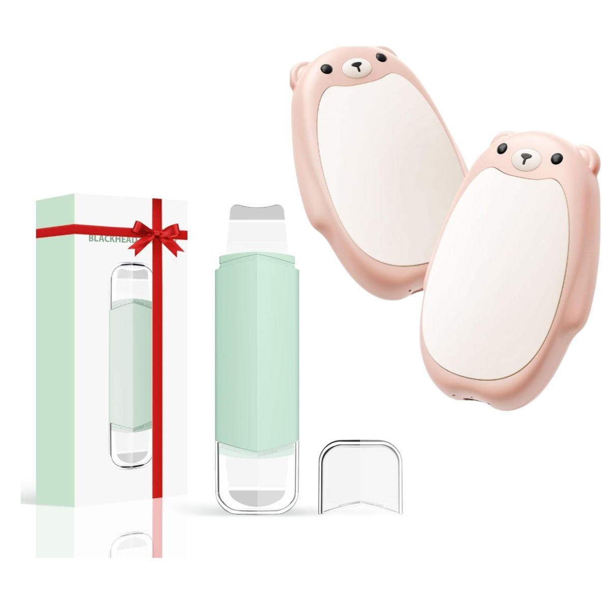 Blackhead remover/face scrubber, $4+ | 2-pack rechargeable hand warmers ...