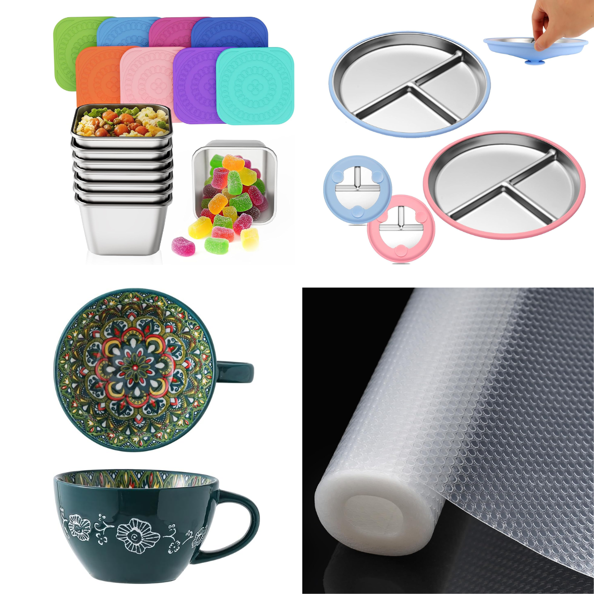 SS Toddler Plates $7+ | SS Snack Containers $13+ | Shelf Liner $6 ...