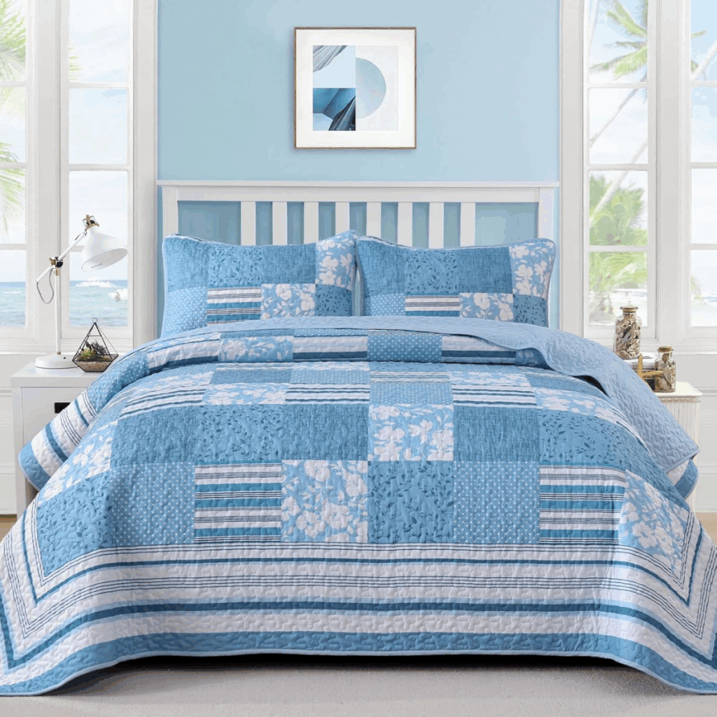 King Size Quilt Set $16+ | 2-in-1 Air Broom $5+ | 2 Saving Pants ...
