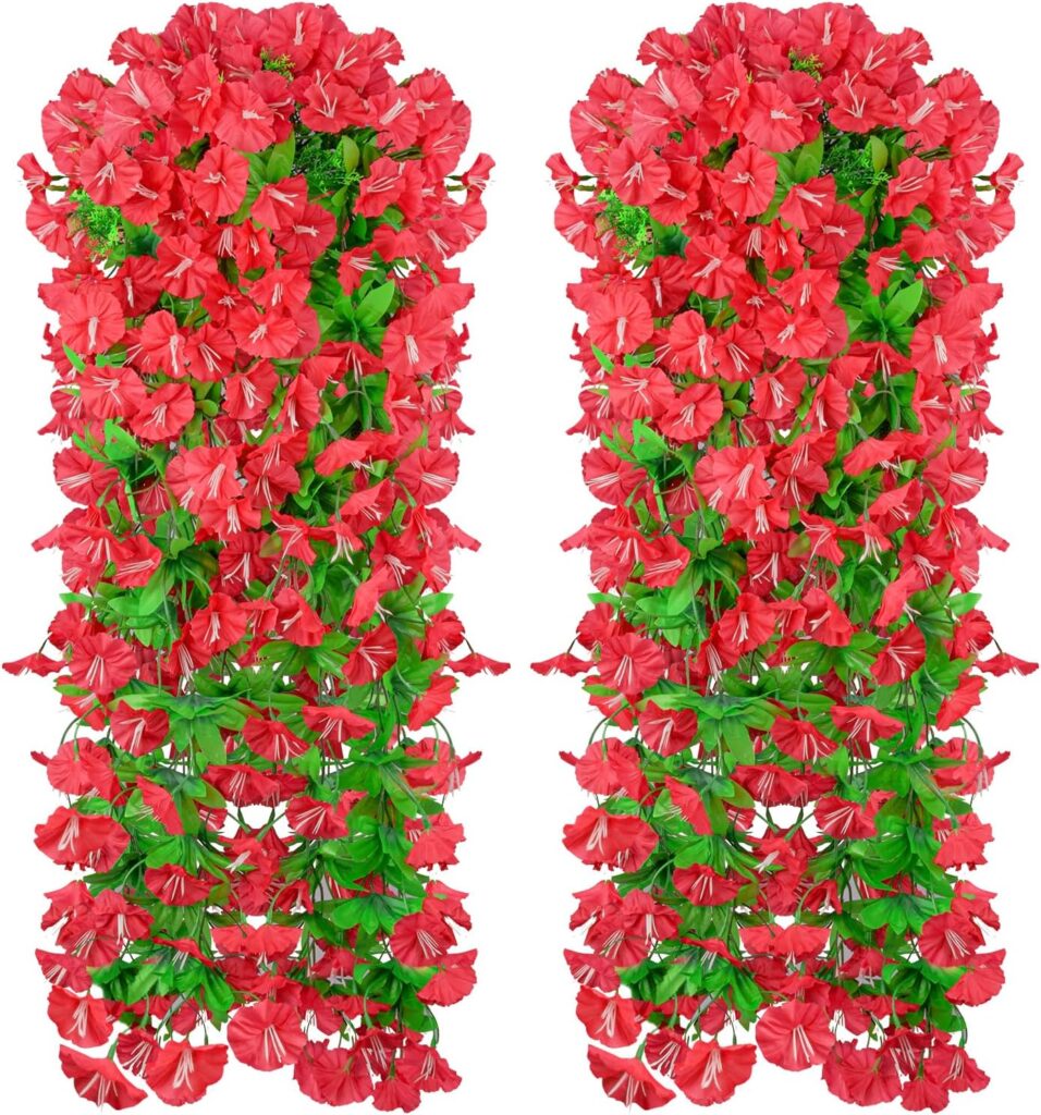 Set of 6 Charger Plates $6+ | 2Pcs Faux Hanging Flowers $9+ | Wall ...