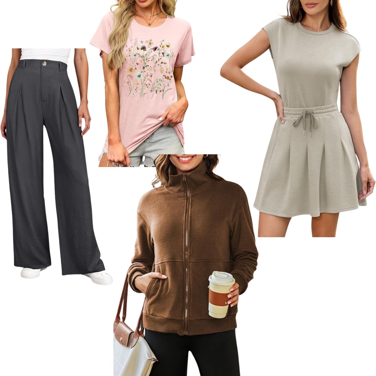 Women's Dress Pants $13+ | 2-pk Skirt Set $14+ | fleece jackets $11 ...