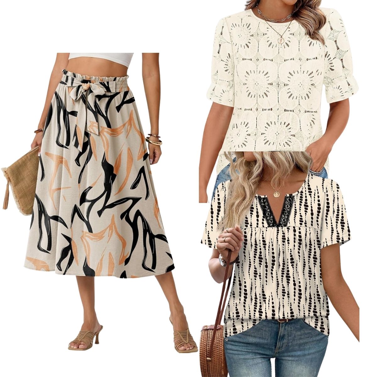 Women's Boho Tops $5+ | Skirts $9+ | Lace Tops $8+ | Smart Savers
