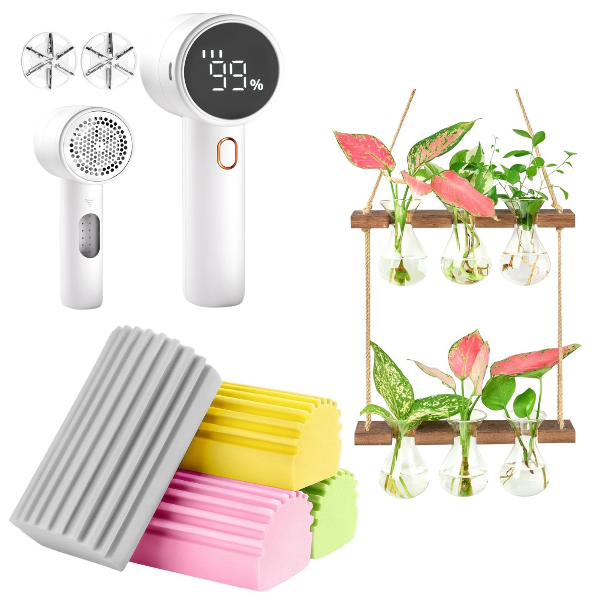 Wall Hanging Propagation Station $10+ | 4-pk Cleaning Sponges $6 ...