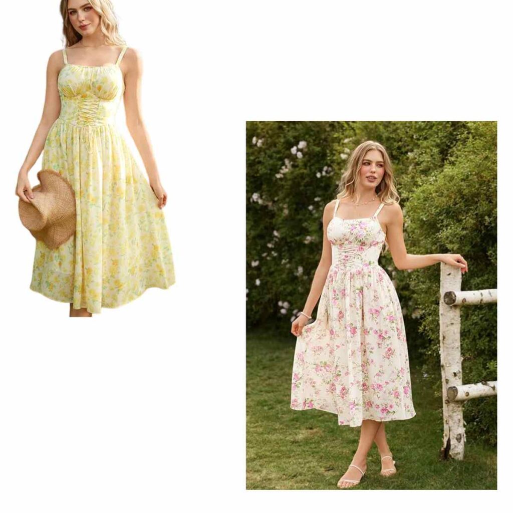 Floral Dress for $16~$17+|Corset Dress for $14+ | Smart Savers