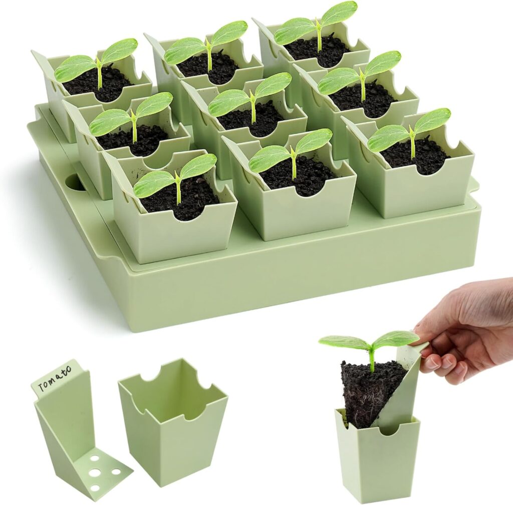 4 Tiered Metal Plant Stand $20+ | Seed Starter Tray $11+ | Smart Savers