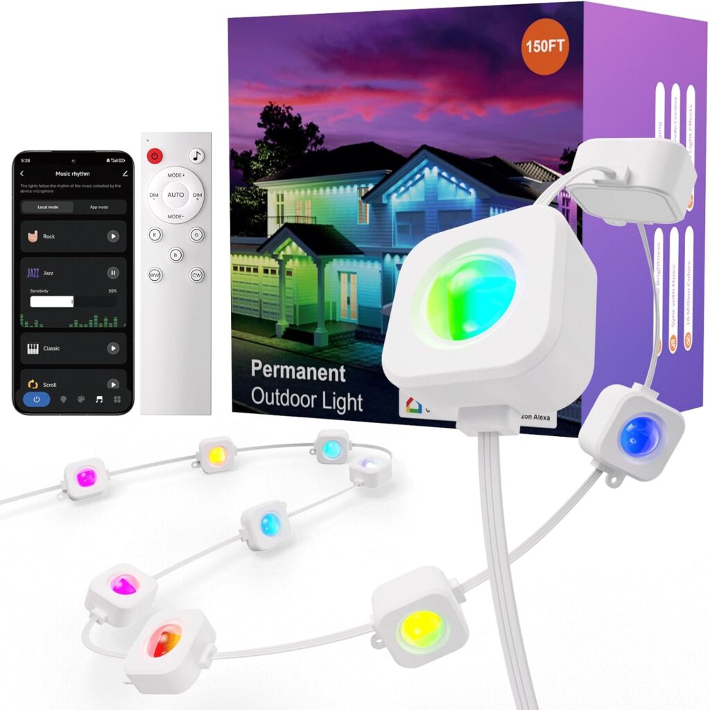 4-pk solar flower lights, $13+ | 150ft permanent lights, $29+ | Smart ...