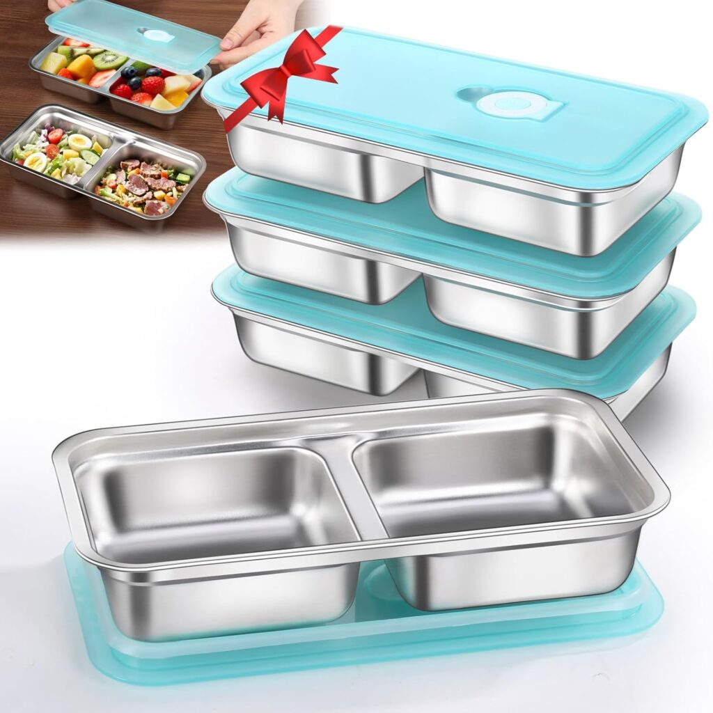 Bento Box, $6+ | 4-Pack SS Snackle Box, $13+ | Cast Iron Saucepan, $12 ...