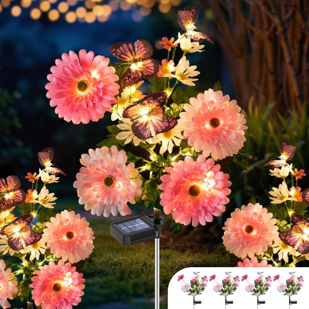 4-pk solar flower lights, $13+ | 150ft permanent lights, $29+ | Smart ...