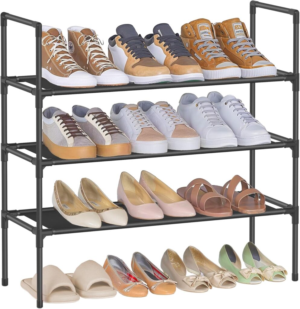 2-pk shelf organizers, $15+ | 3-tier shoe rack, $9+ | 25-pk velvet ...