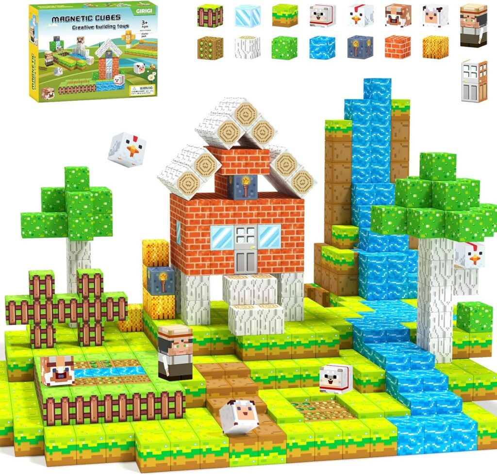 Magnetic Blocks, $6+ | Preschool Math Learning Toy, $9+ | Light-Up ...