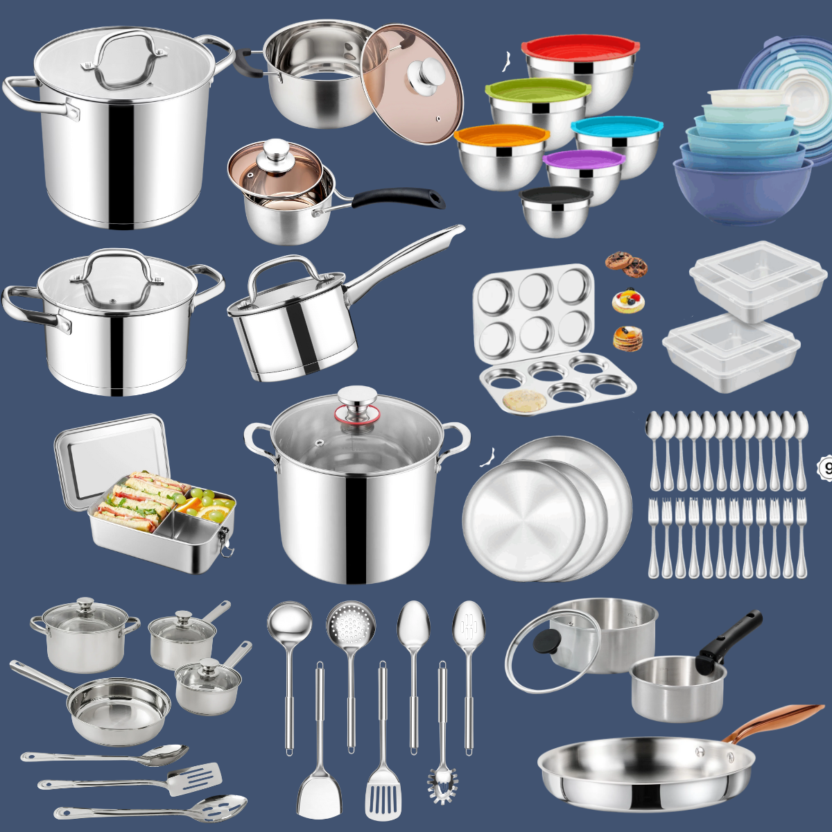 Save on Stainless Steel Cookware & everyday kitchen essentials | Smart ...