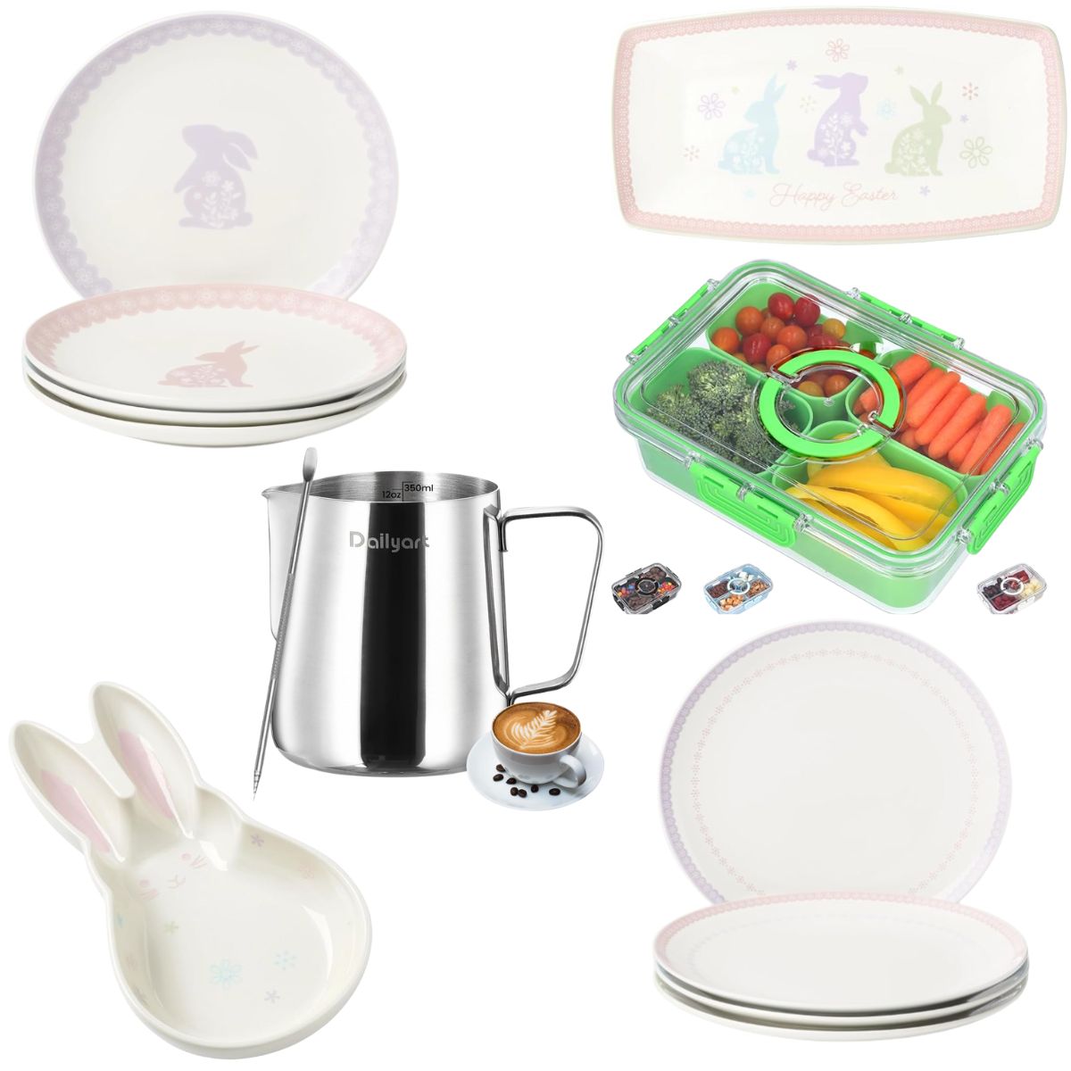 Dinner plates, $9+ | Snackle Box, $6+ & More | Smart Savers