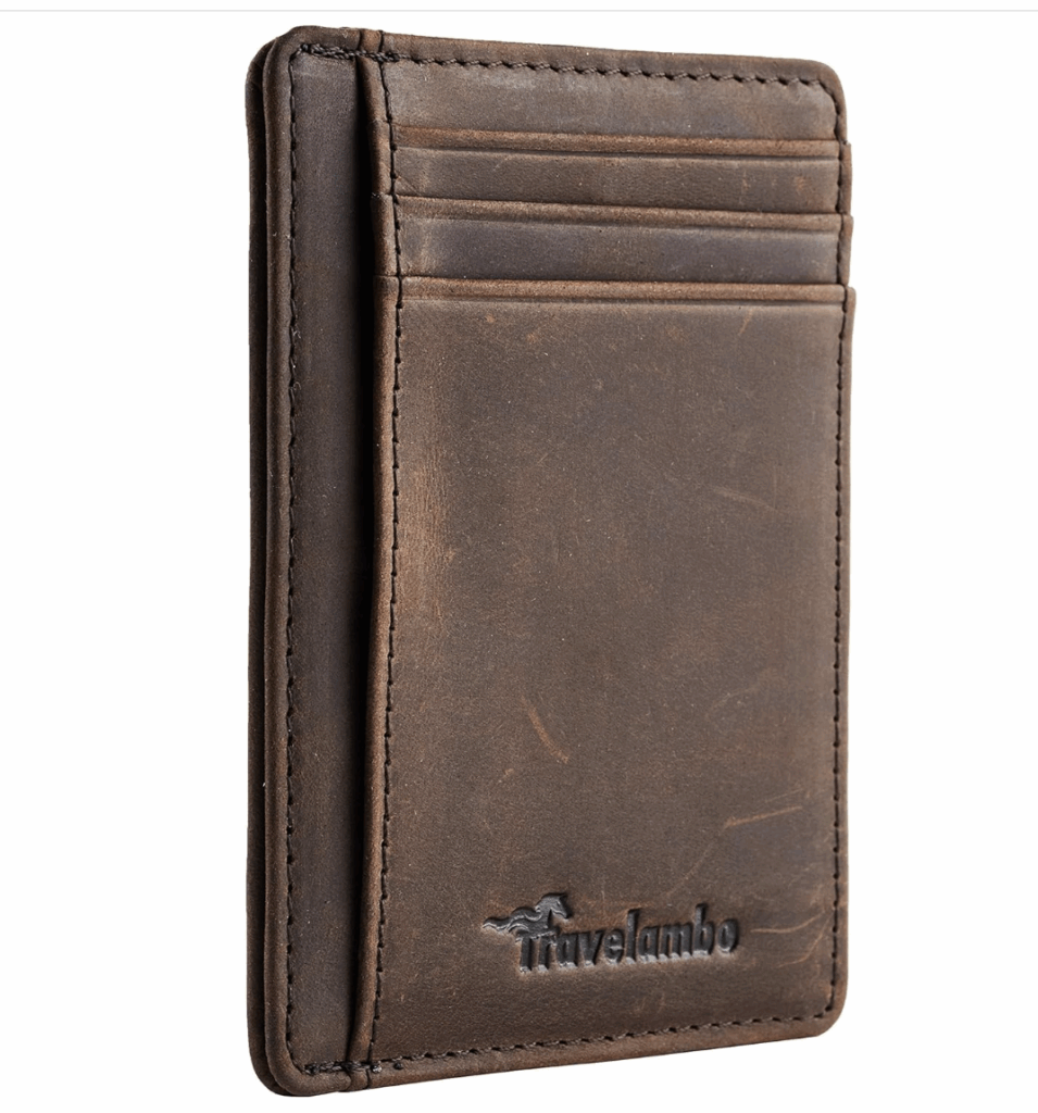 Slim leather wallet $4+| Initial crossbody bag $6+| 4 Pk Metal ...