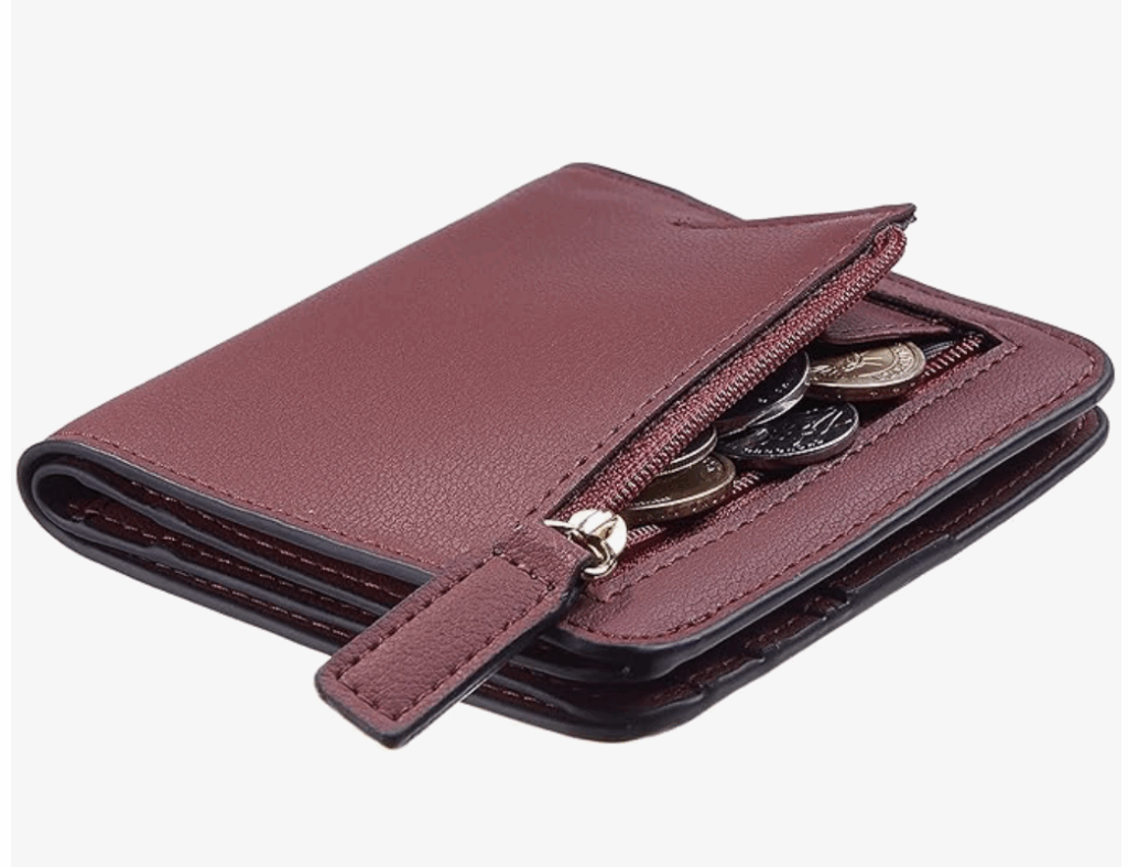 Bifold CC holder $4+| Initial make up bag $7+| Vegan leather hobo bag ...