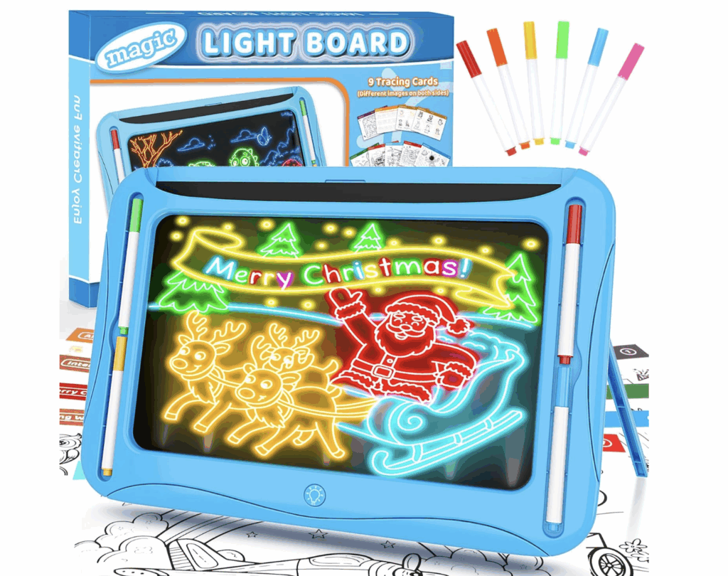 LED drawing board $14+| 173 Pcs Marble run set $17+ | Smart Savers