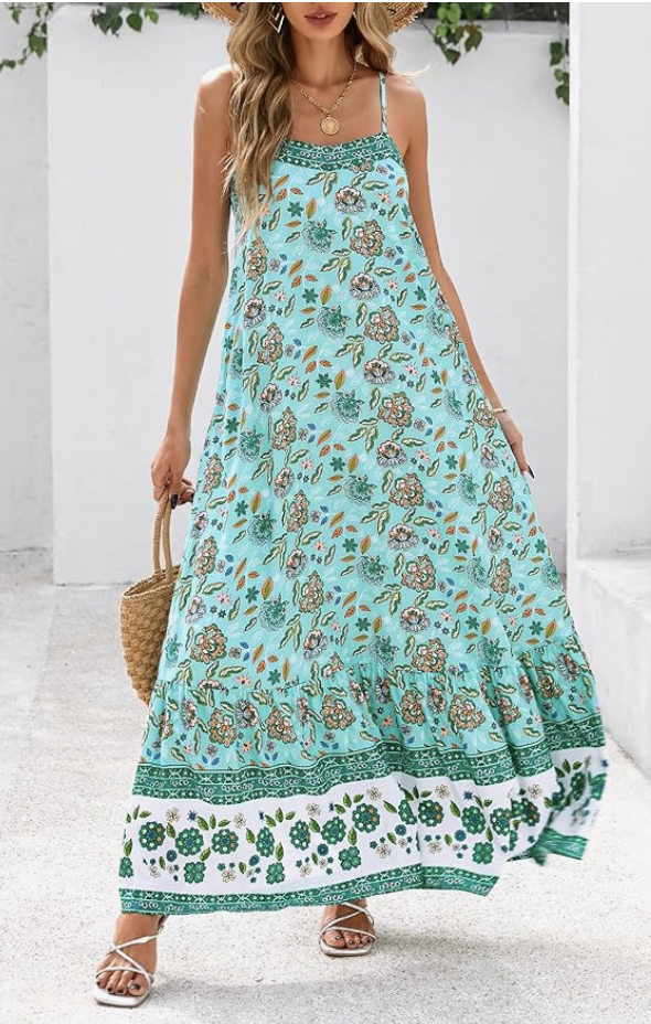 Smocked cuff top $7+| Floral maxi dress $14+| Sweat pant jeans $18 ...