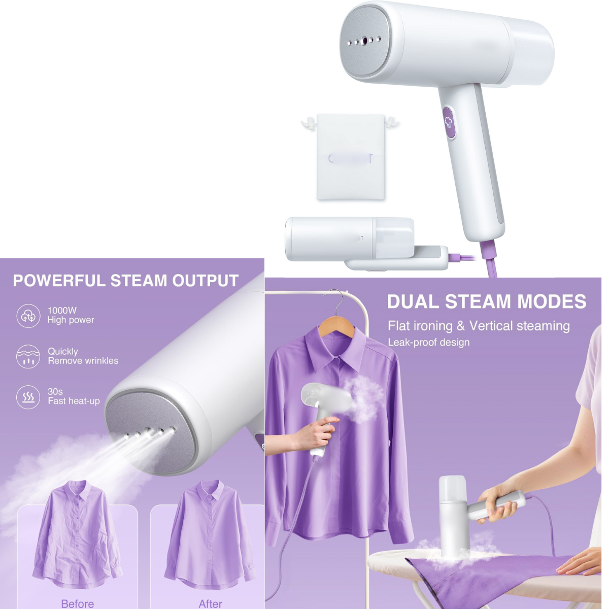 Portable fabric steamer, $14+ | Smart Savers