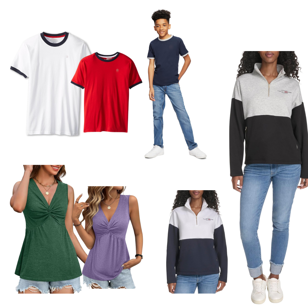 Dressy top, from $8+ | Boy's t-shirt, from $7+ | Women's sweatshirts ...