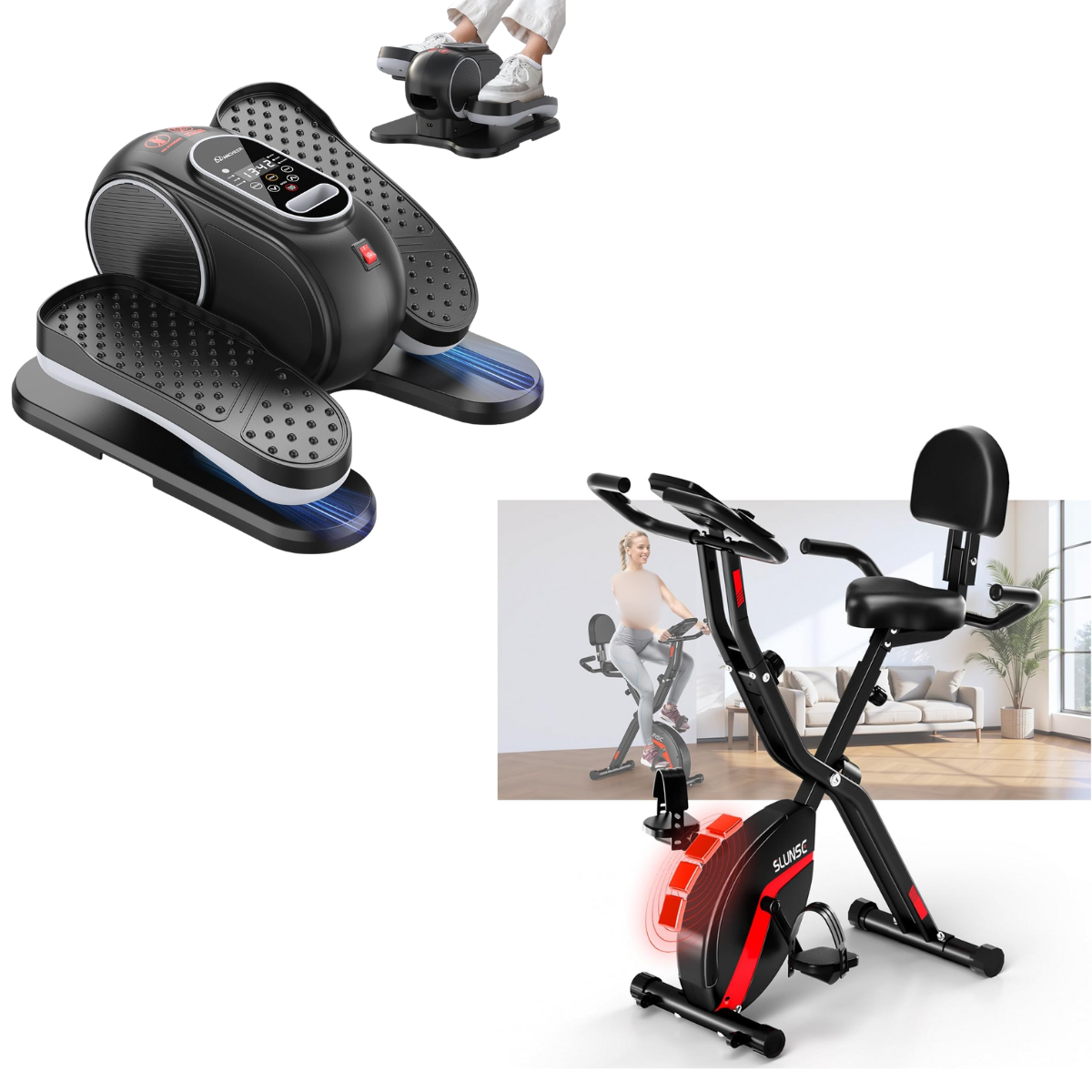 Elliptical machine, $49+ | Foldable exercise bike, $119+ | Smart Savers