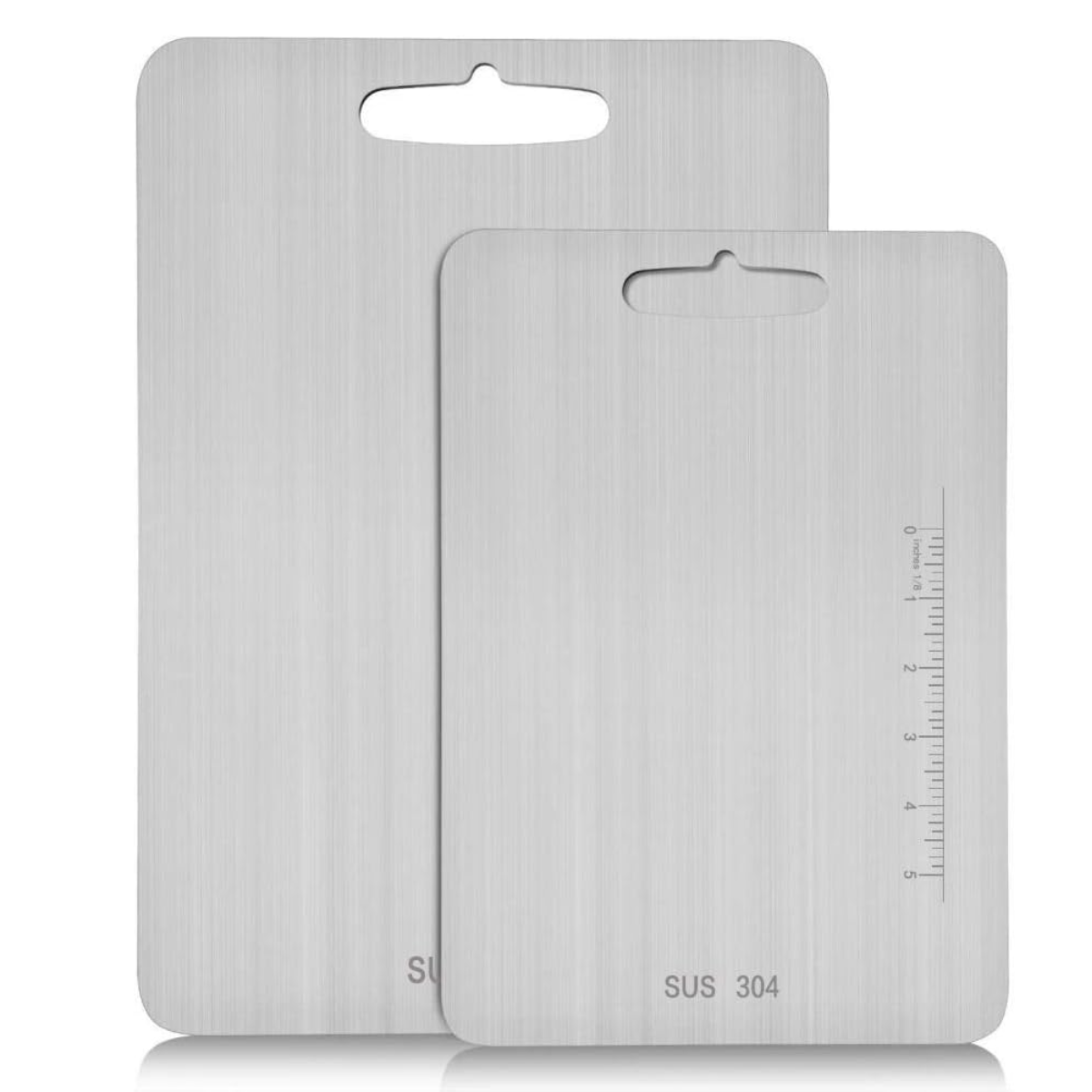 2-pk ss cutting boards, $9+ | Smart Savers