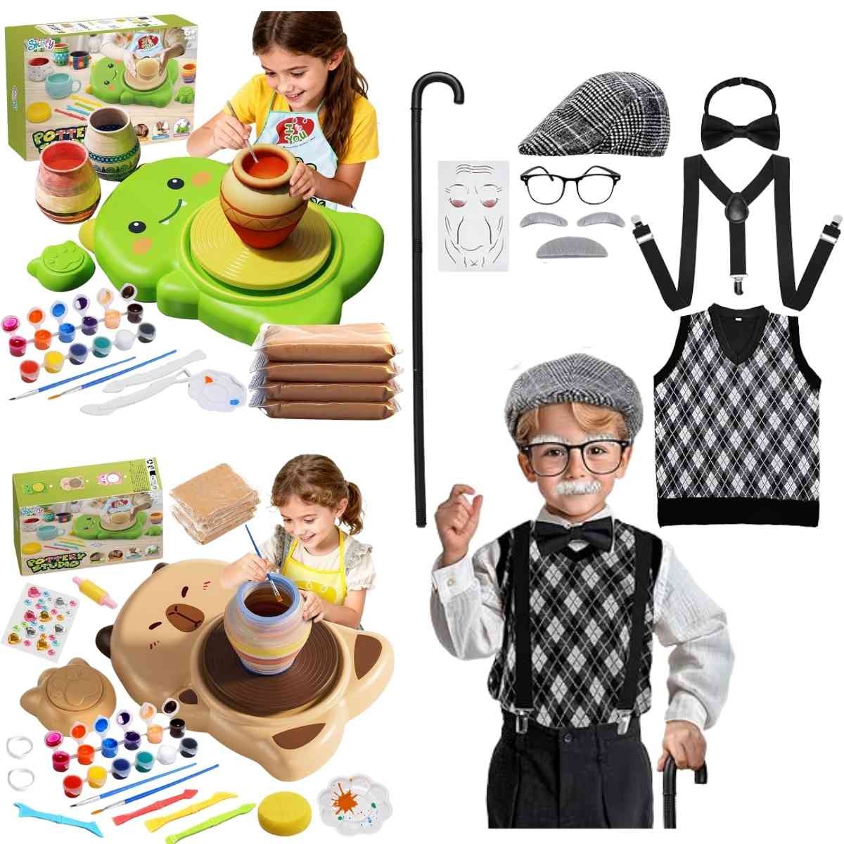 Mini Pottery Wheel Kit for $14+| 100 Days of School Costume for $14 ...
