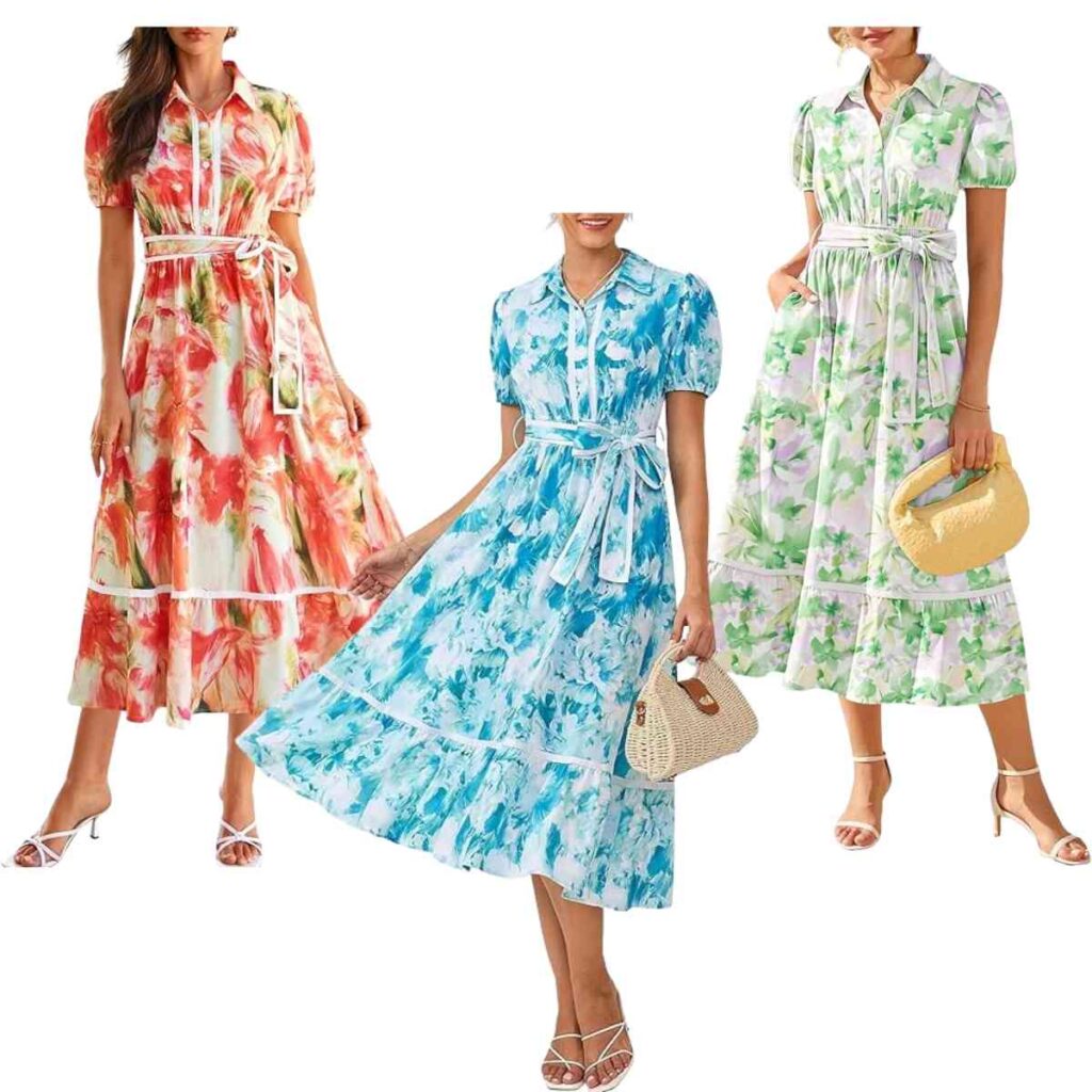 Floral Dress for $17+| Shirt Dress for $17+ | Smart Savers