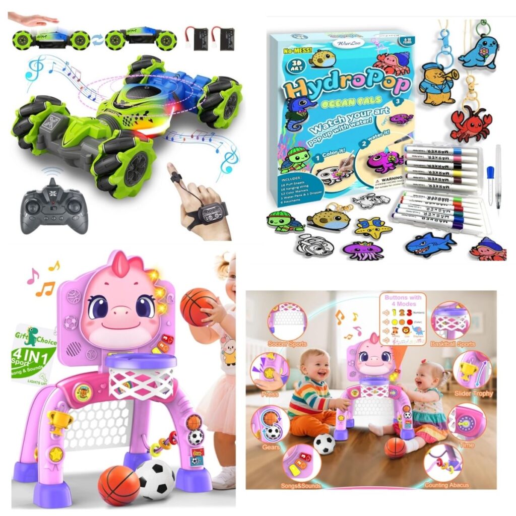 Gesture sensing RC car, $7+ | Mess-Free Craft kit, $10+ | Dinosaur ...