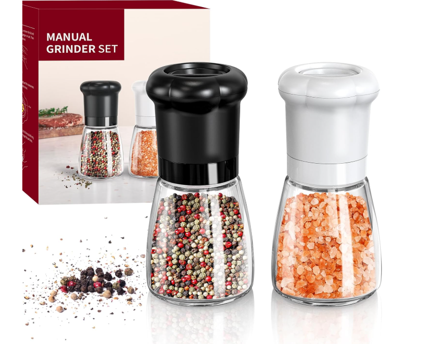 Salt & pepper grinder set, $6+ | Electric food warming mat, $14 ...
