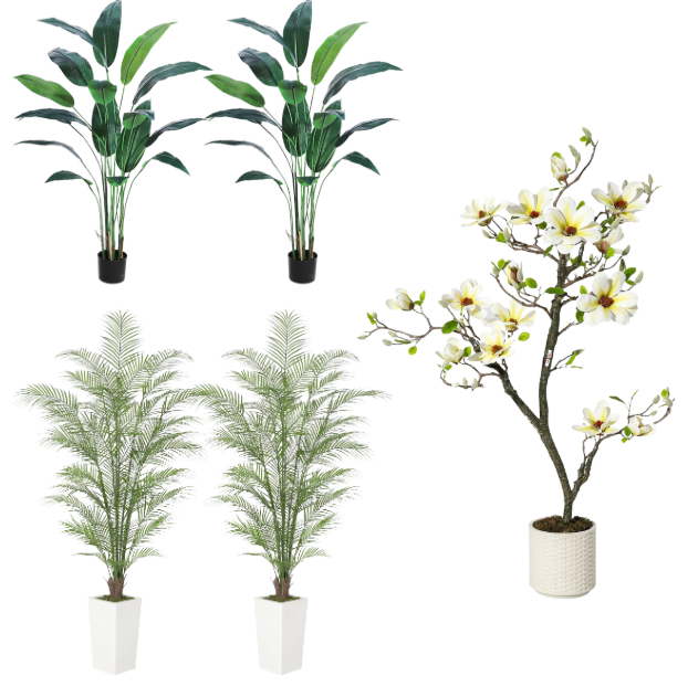 3-pc king quilt set, $19+ | 1-2 pack artificial plants, from $28 ...