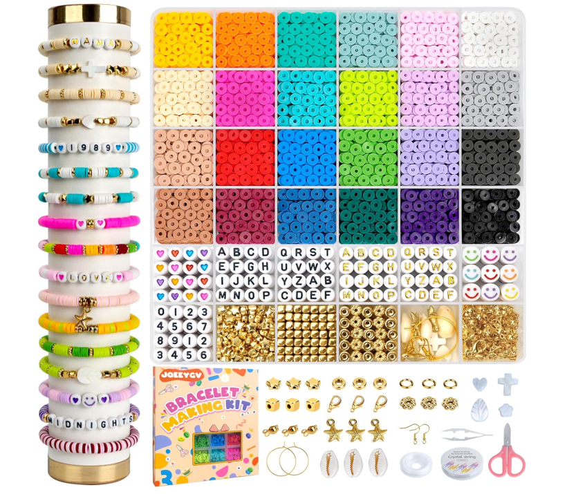 5500pcs bracelet making kit, $4+ | Magnetic blocks set, $5-7+ | 24-pack ...